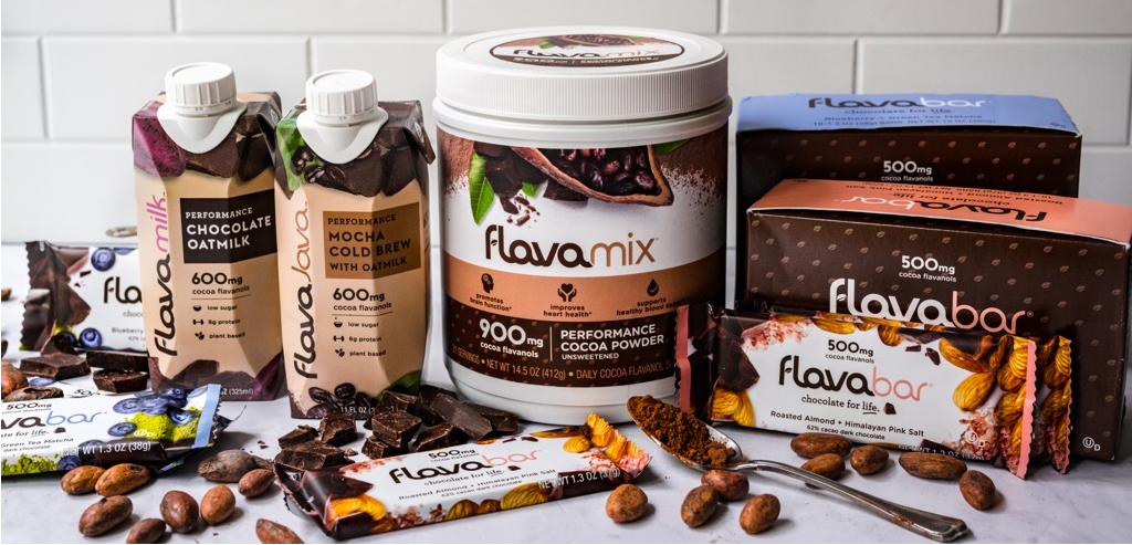 High Flavanol Dark Chocolate Bars & Drinking Chocolate | FlavaNaturals